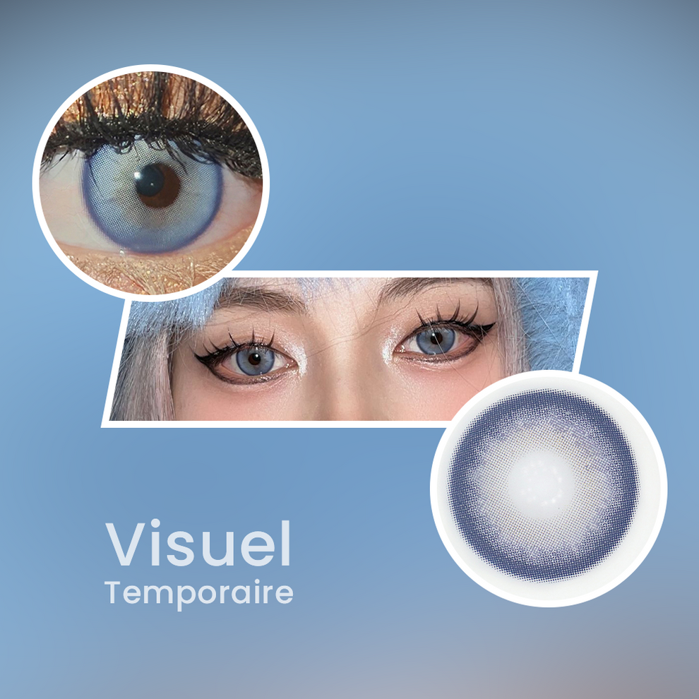Lentille Envoutante Bleuté
