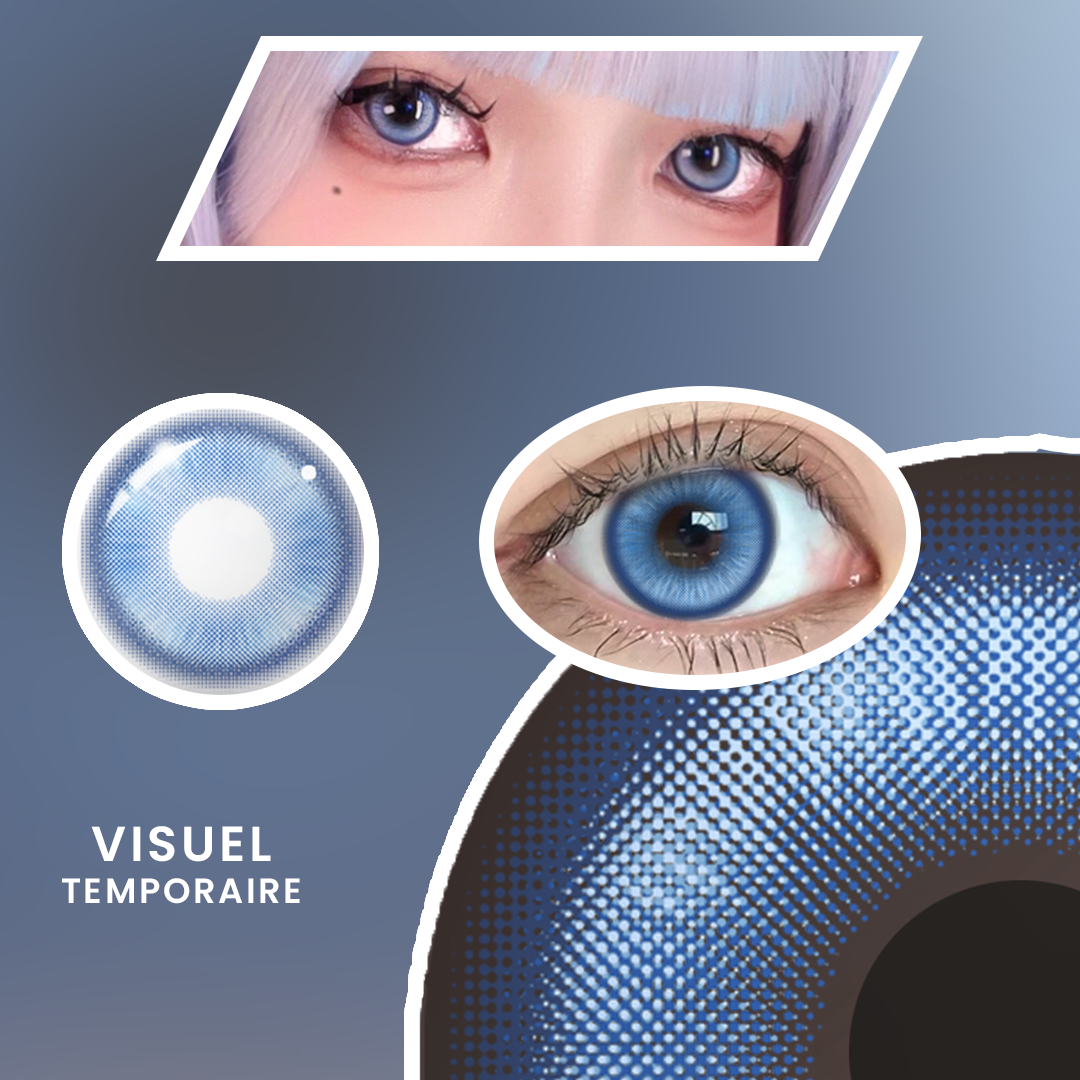 Lentille Bleu Intense